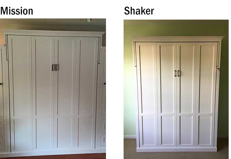 Difference Between Mission and Shaker | Murphy Beds | Lancaster ... Difference Between Mission and Shaker | Murphy Beds | Lancaster ...